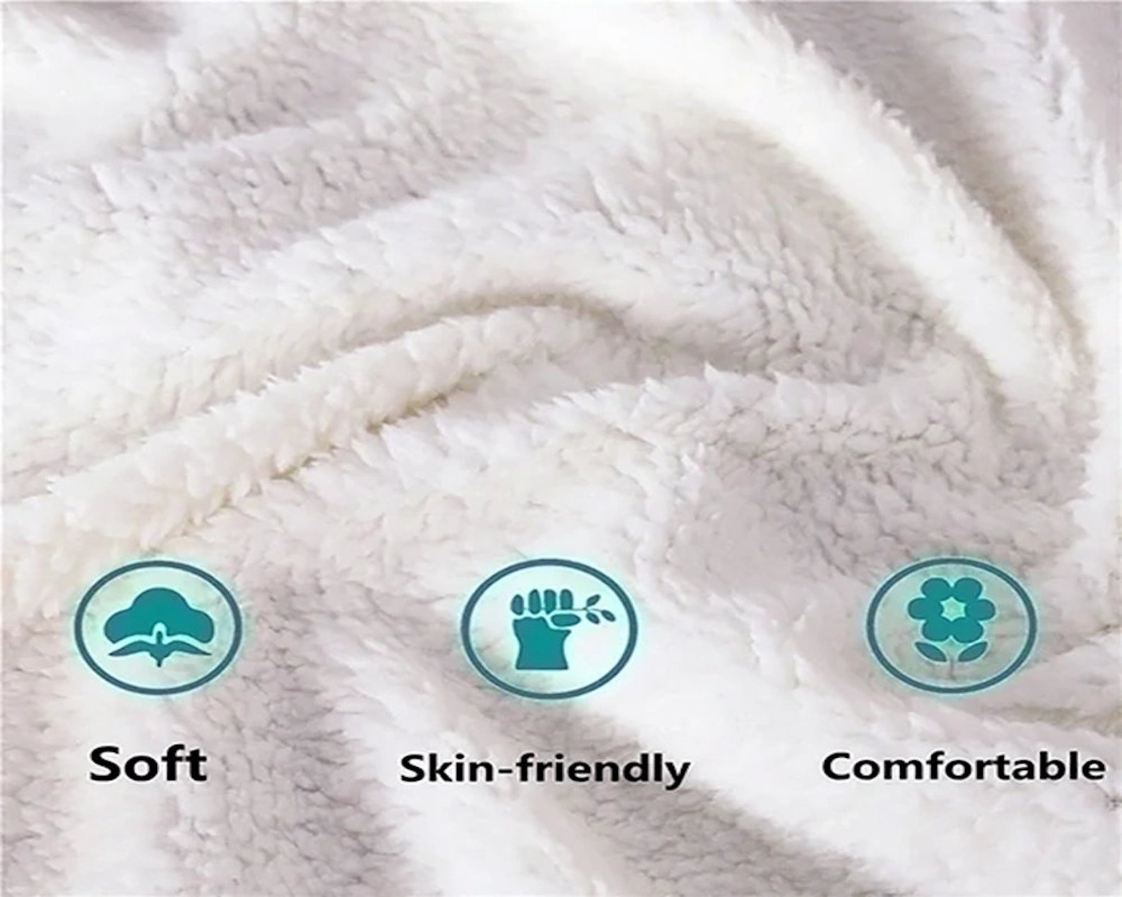Luxurious Blanket With Vintage Floral Design | Soft Flannel Fleece ...