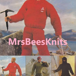 Vintage Action Man Knitting Patterns X2 PDF Fashion Doll DK & 4 Ply A4 ...