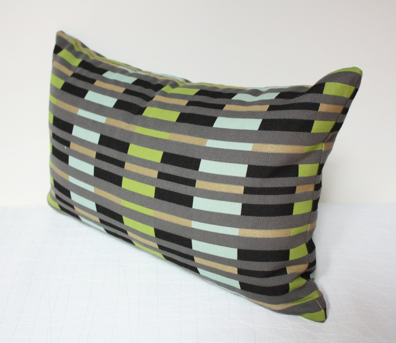 Maharam Rule Dock Pillow Cover Linear Pattern Pillow Cover - Etsy