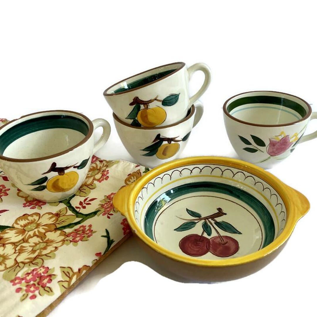 STANGL POTTERY Dinnerware . Fruit and Country Garden . Your Choice ...