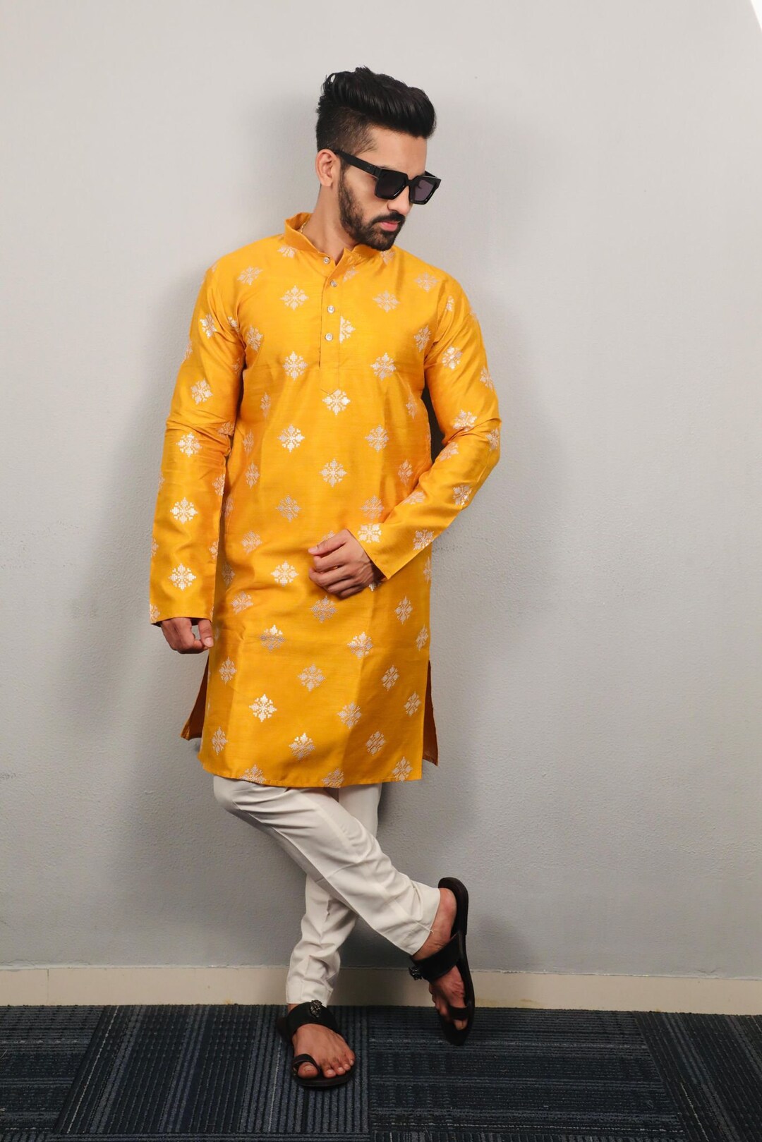Men’s Pajabi, Indian Desi Attire Sherwani Panjabi for Men, Boys Panjabi ...