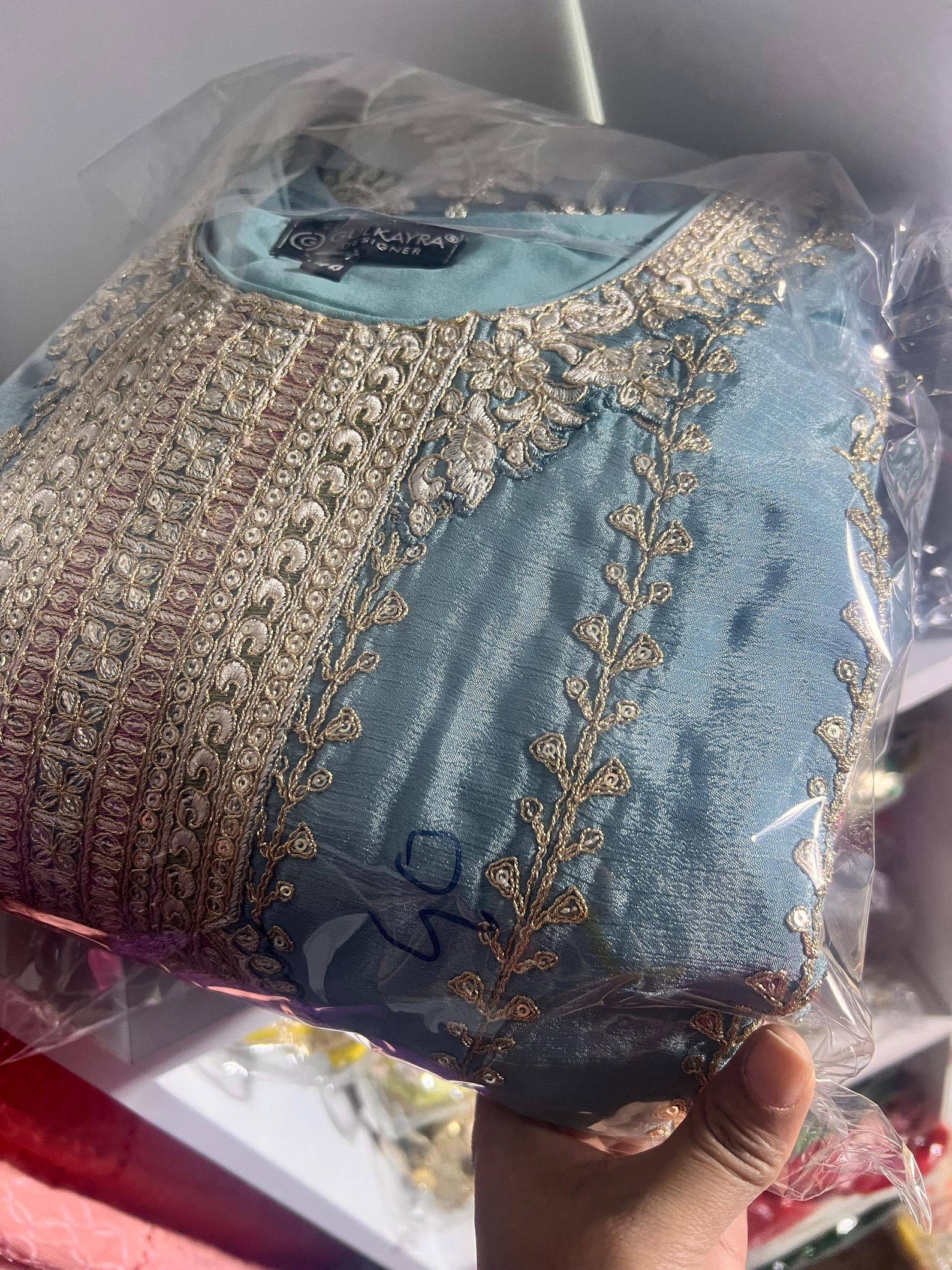 Dheli Boutique, Sharara Plazo Frok Style Dress, Indian Desi Outfit ...