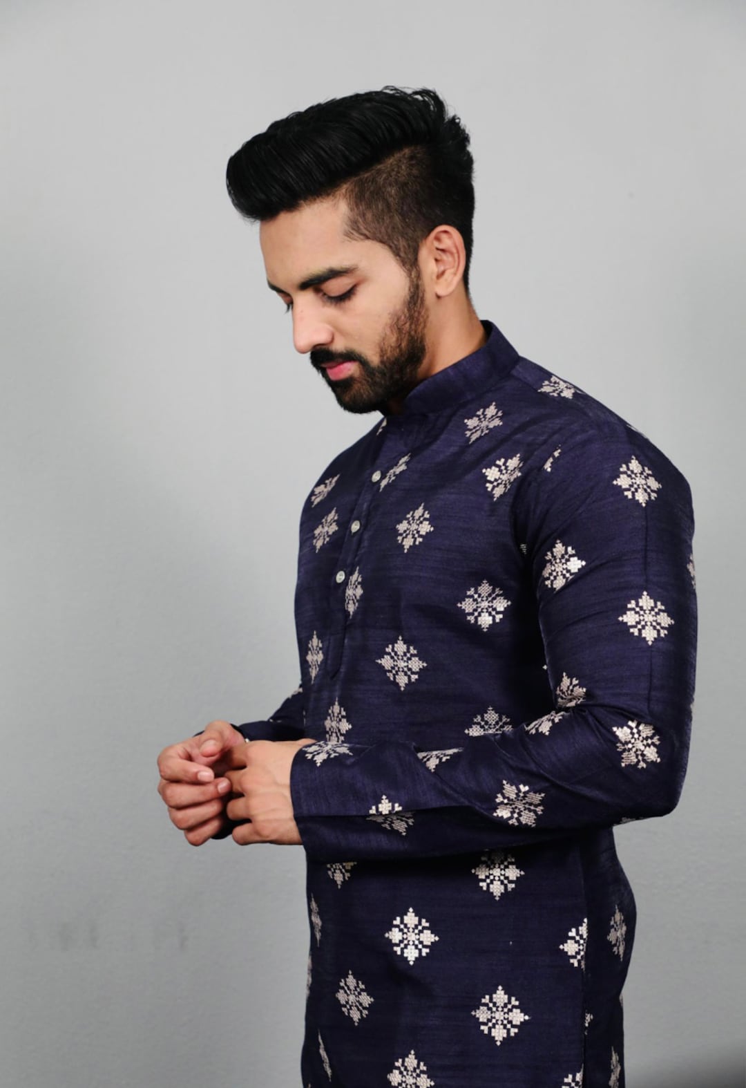 Men’s Pajabi, Indian Desi Attire Sherwani Panjabi for Men, Boys Panjabi ...