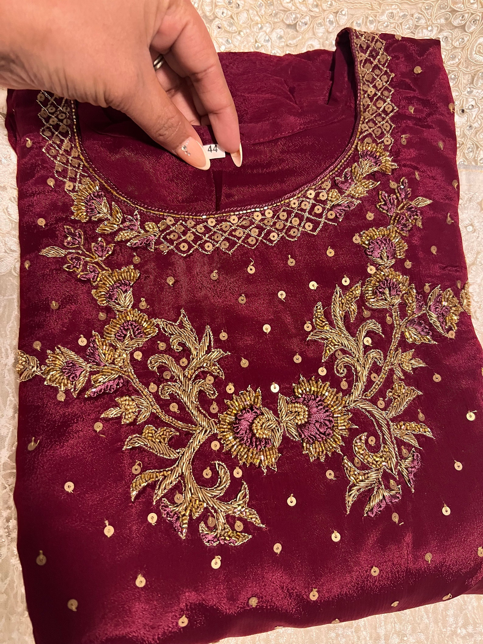 Indian Designer Salwar Naira Cut Suit,wedding, Nikah Outfit, Salwar ...