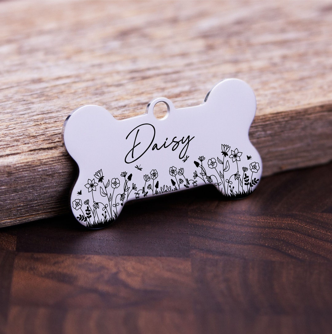 Dog Tag, Dog ID Tag, Dog Name Tag, Custom Dog Tag, Engraved Dog Tag ...
