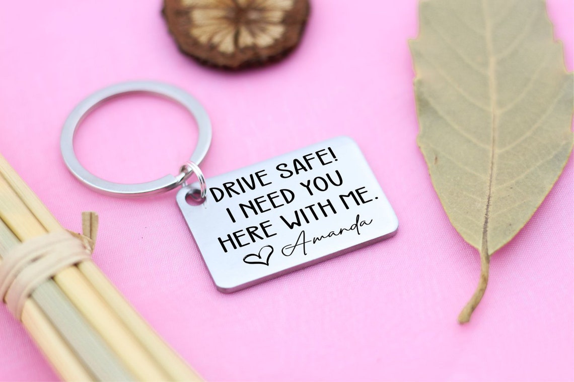 Drive Safe Customizable Laser Engraved Stainless Steel Key - Etsy