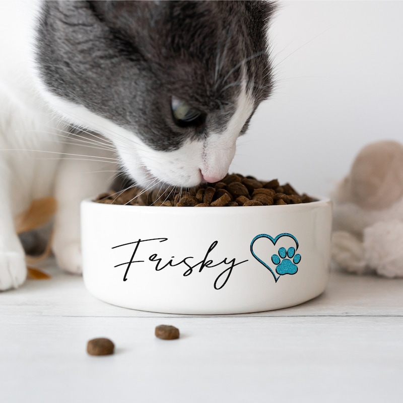 Cat Bowls - Etsy