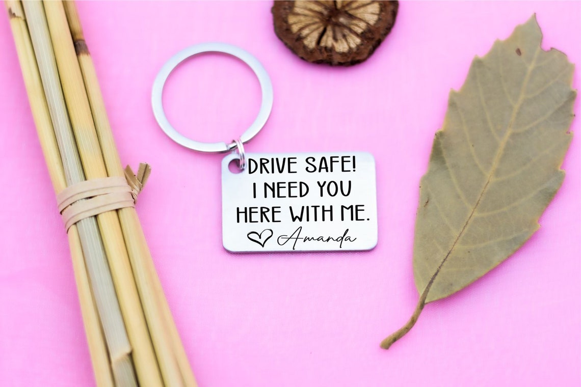 Drive Safe Customizable Laser Engraved Stainless Steel Key - Etsy