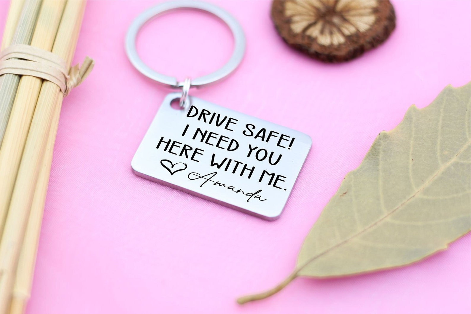 Drive Safe Customizable Laser Engraved Stainless Steel Key - Etsy