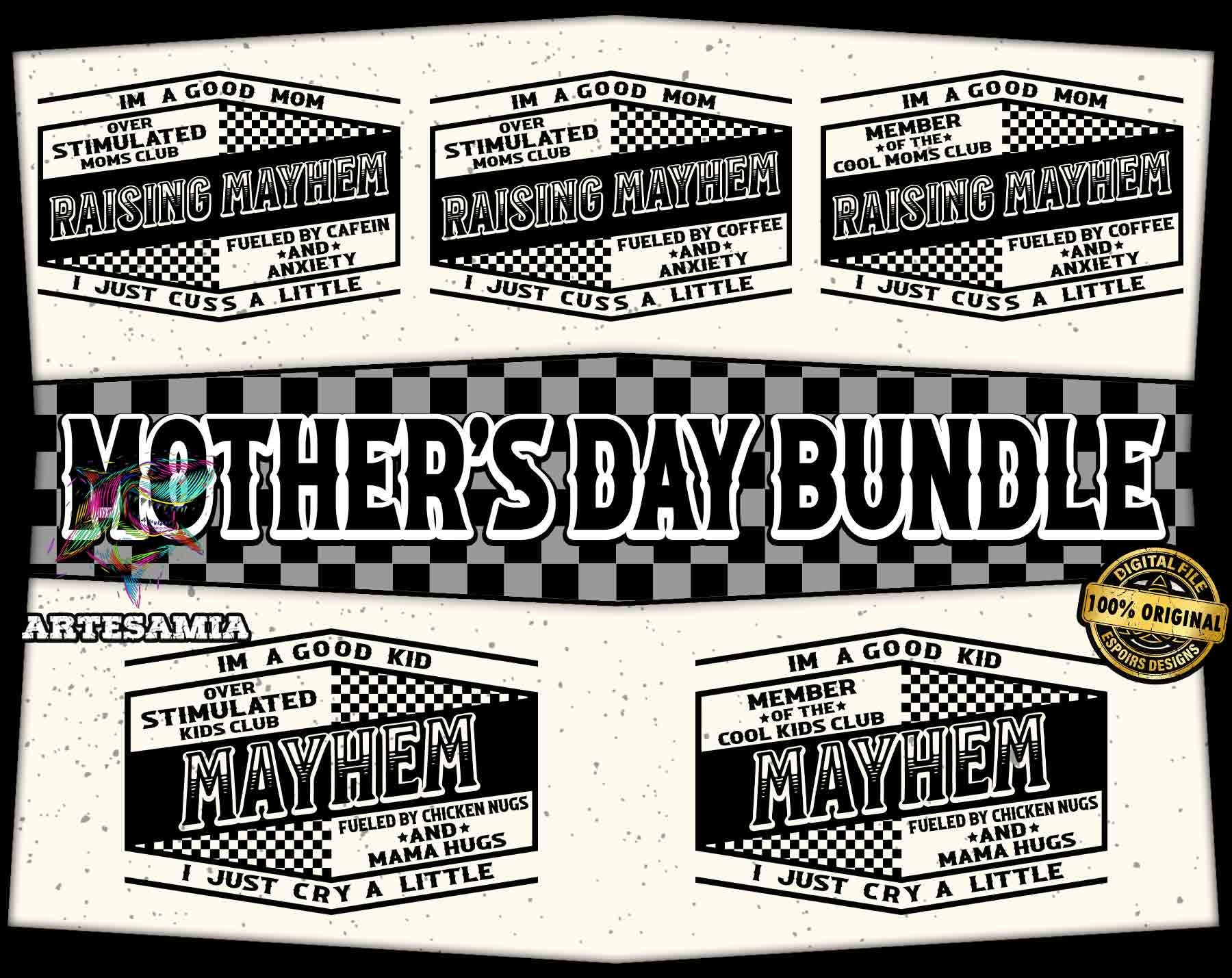 4 Raising Mayhem Svg Bundle Mayhem Svg Bundle Over - Etsy Canada