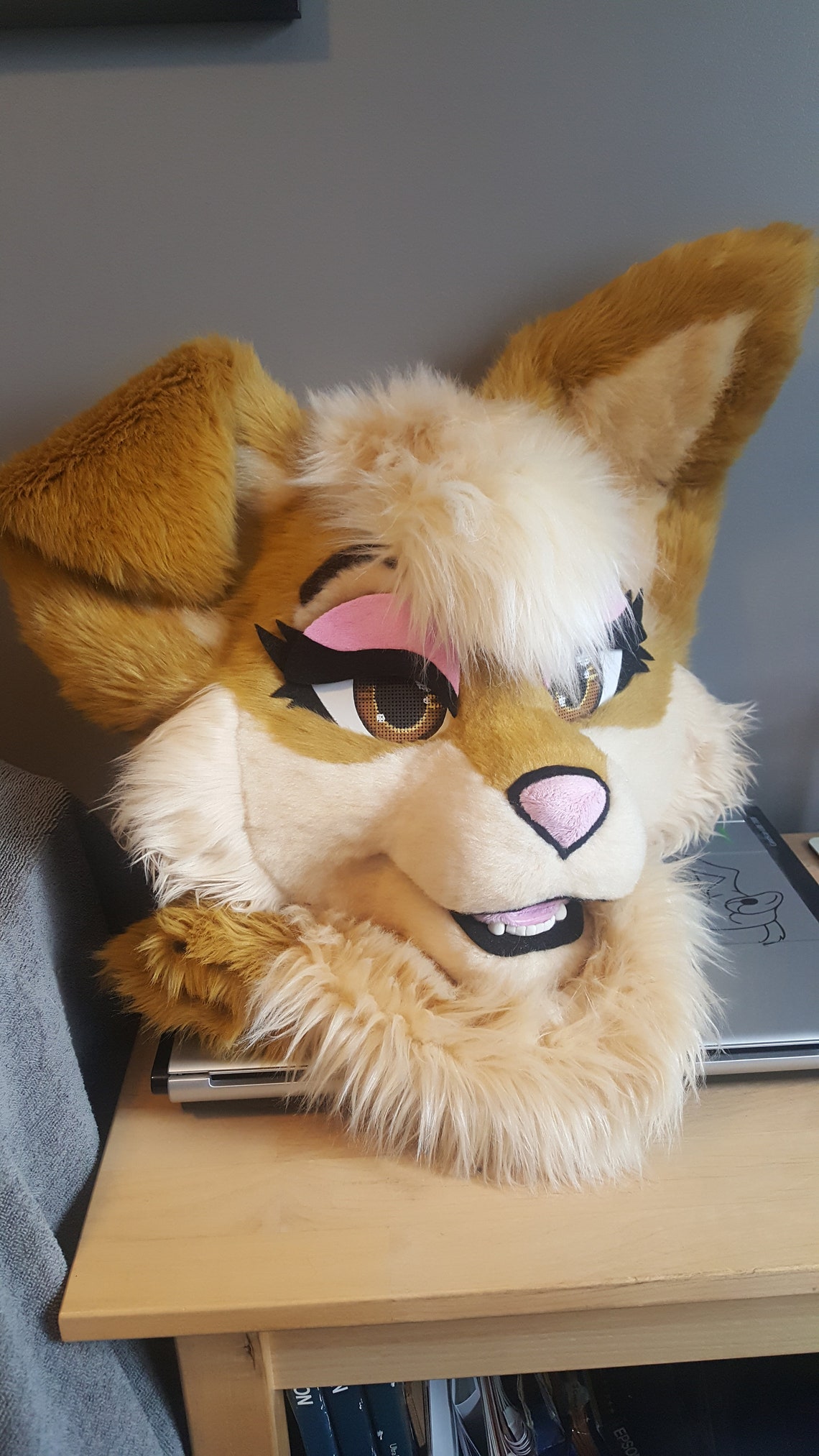Velcro Fursuit Eyelid Tutorial and Templates - Etsy