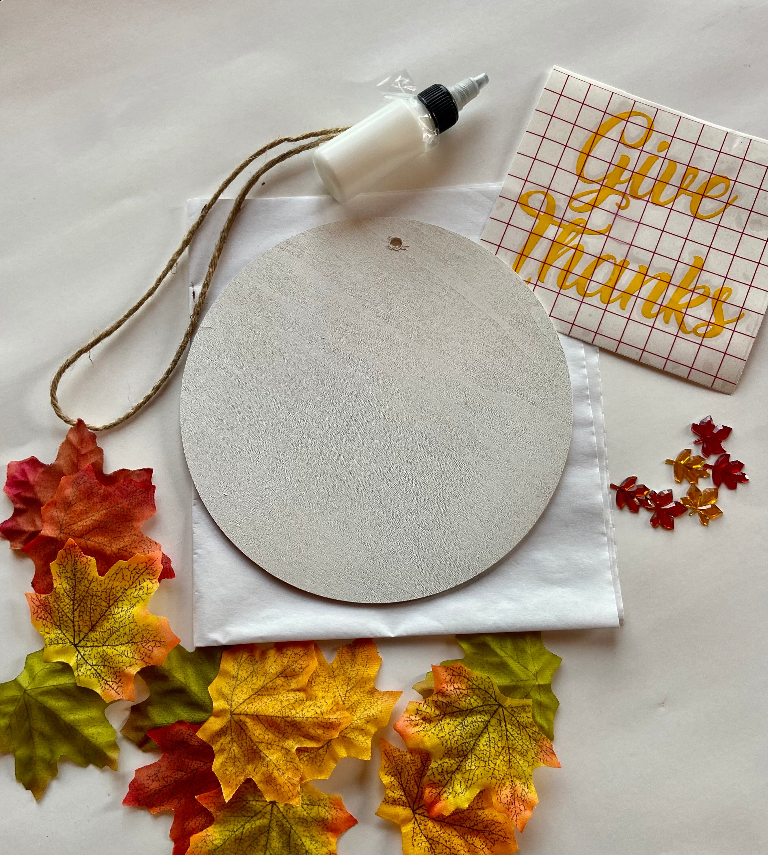 Thanksgiving Craft Kit for Kids - DIY Give Thanks Wreath - Thanksgiving ...