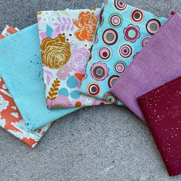 Ruby Star Fabric - Etsy Canada