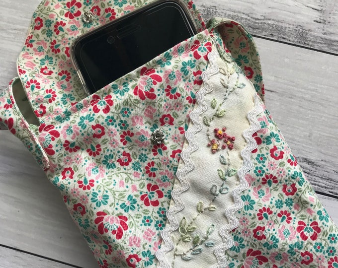 Cell Phone Bag Printable Sewing Pattern and Tutorial - PDF Download ...