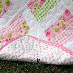Easy Quilt Patterns PDF ONLY Simple Chic Quilt Beginner Pattern for ...