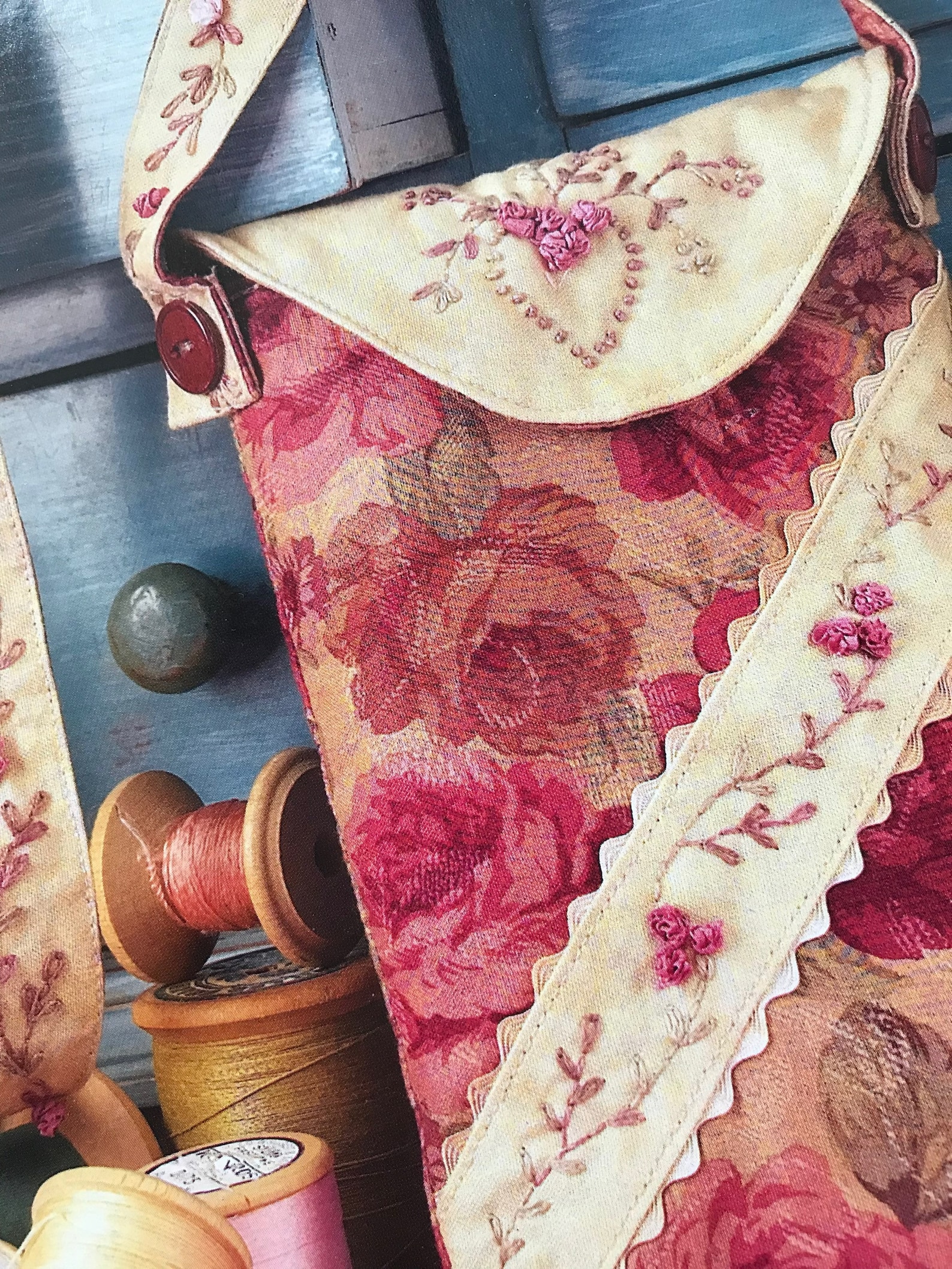 PDF Bag Pattern, Phone Bag Pattern, Embroidered Purse Pattern, Ebony's ...