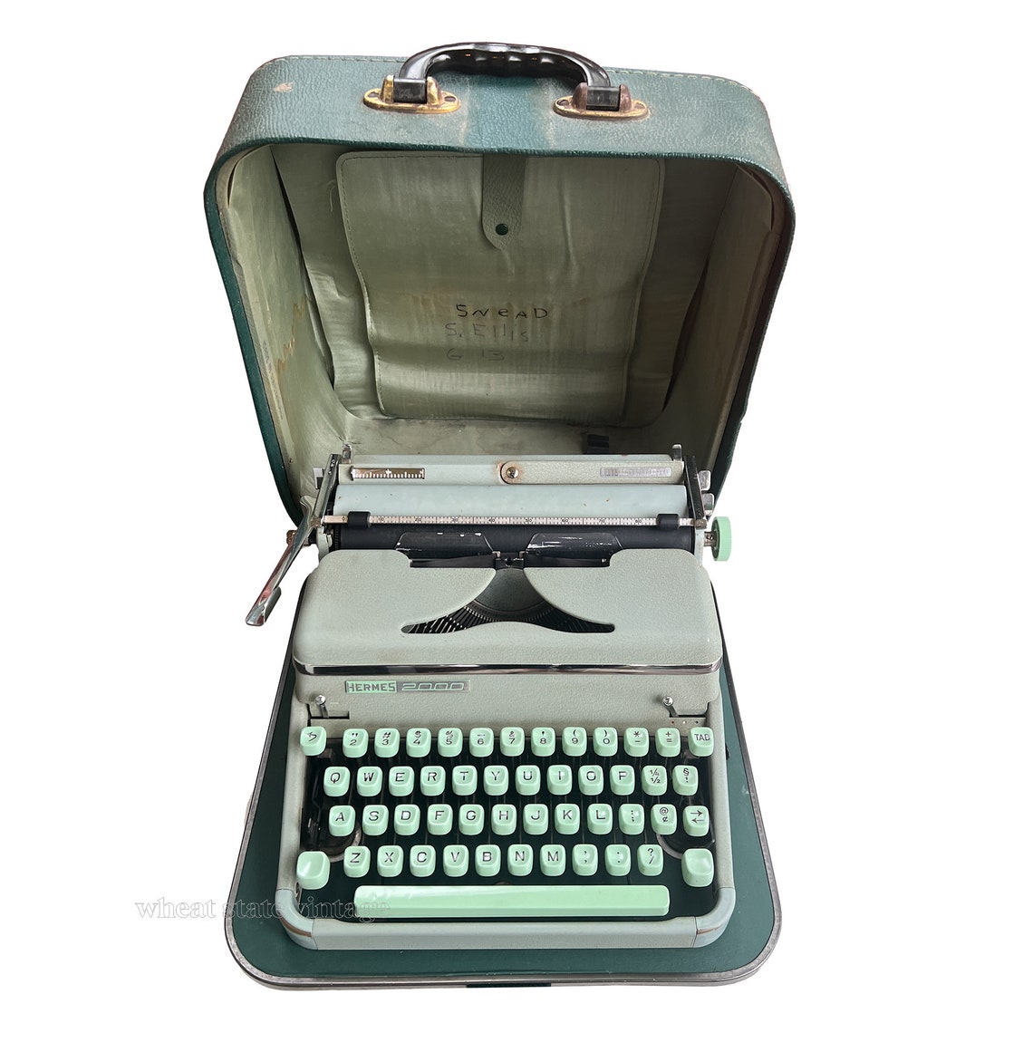 Fantastic Hermes 2000 Typewriter Excellent Condition With - Etsy