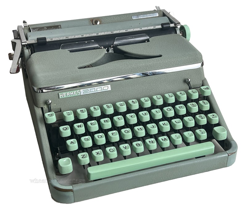 Fantastic Hermes 2000 Typewriter Excellent Condition With | Etsy