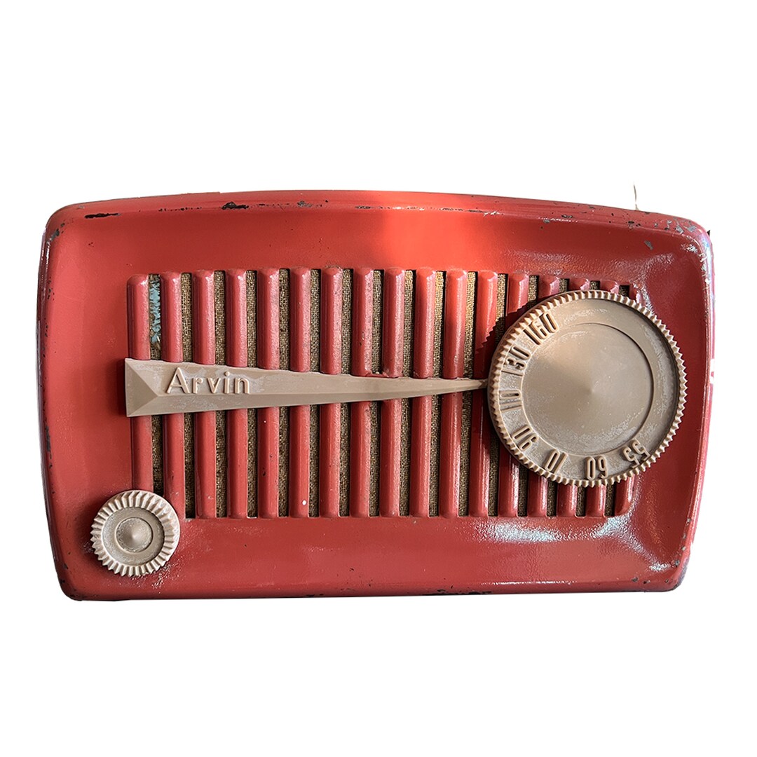 Great Vintage Arvin Mini Tube Radio Model 840T Pink - Etsy