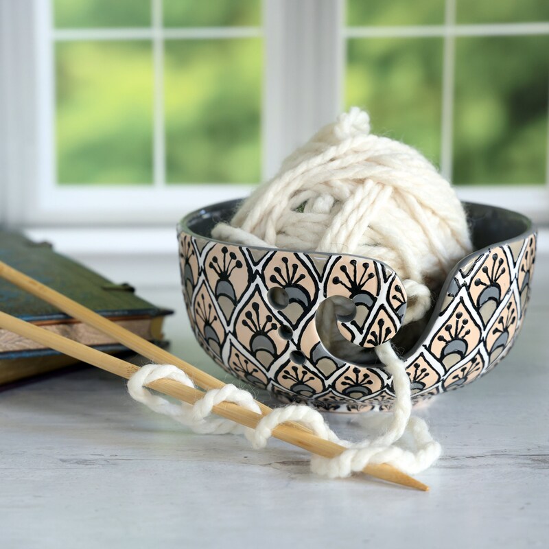 Ceramic Yarn Bowl - Etsy
