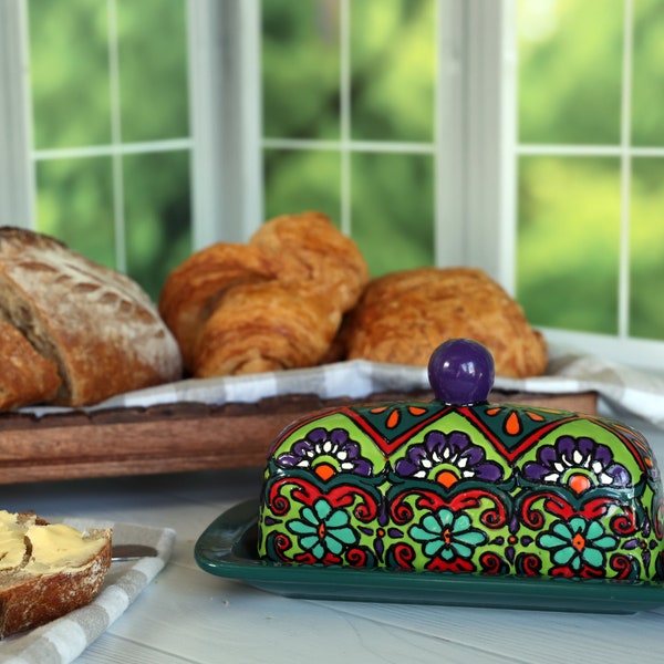 Covered Butter Dish - Etsy
