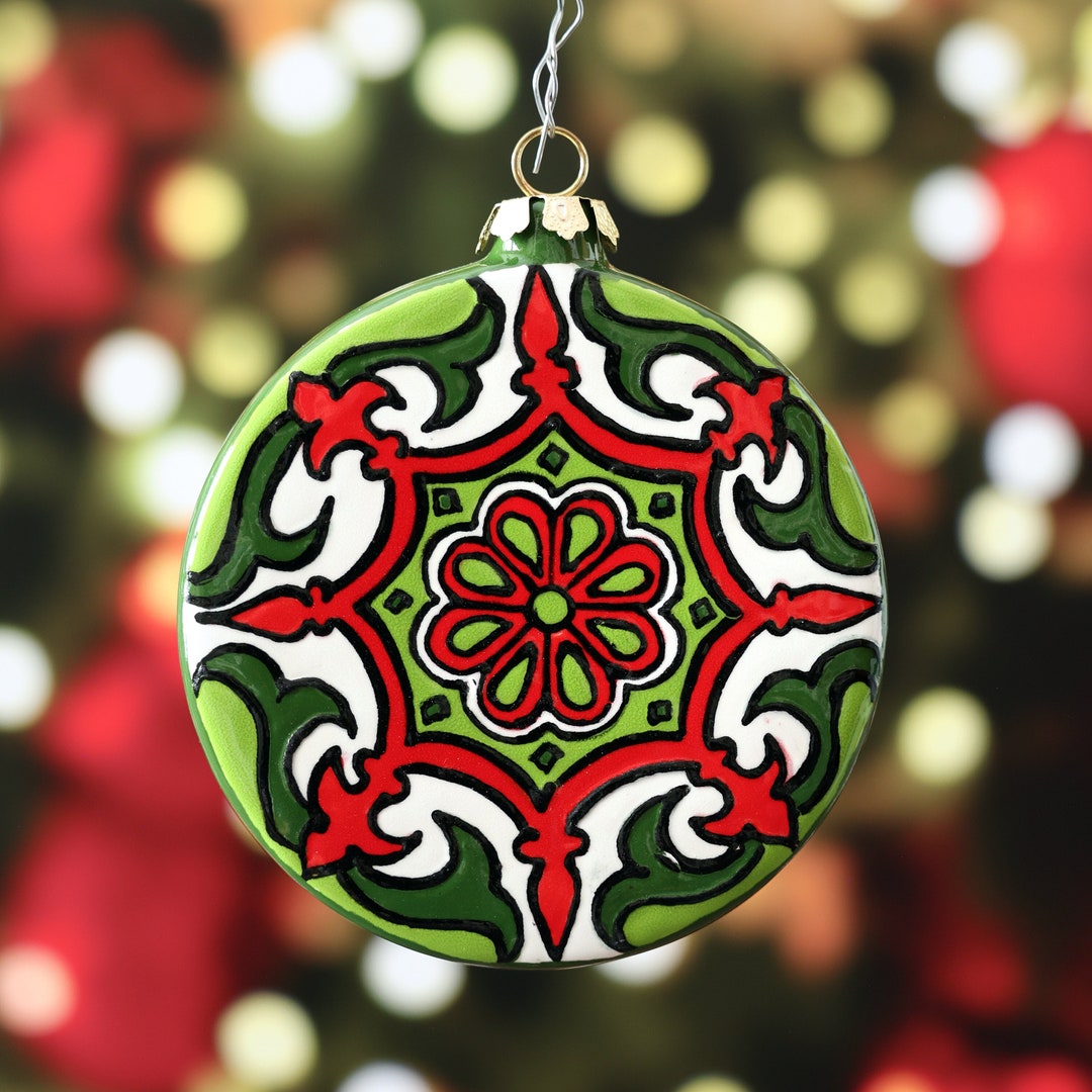 Talavera Ornament, Mexican Ornament, Spanish Ornament, Mexican ...