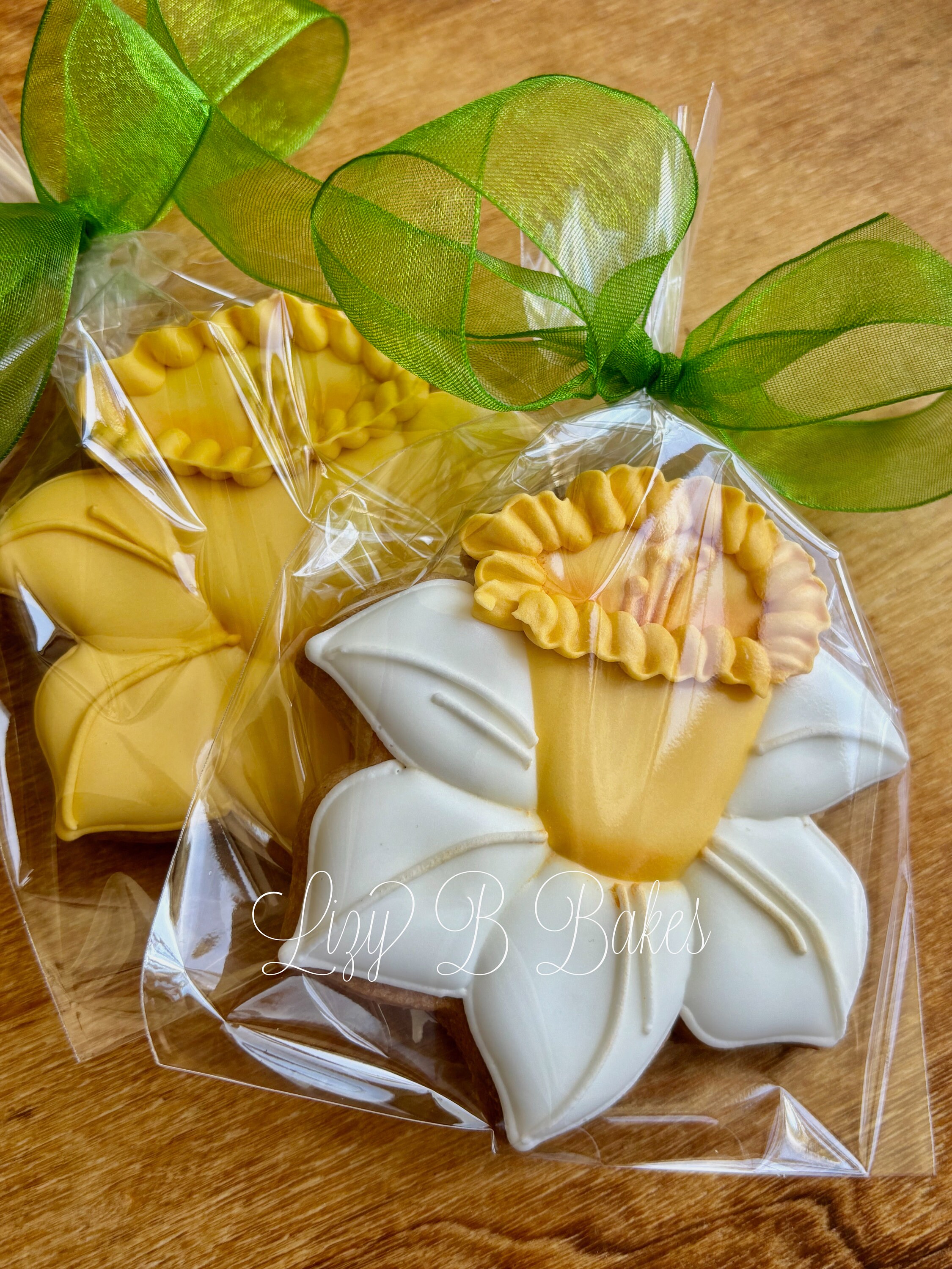 One Dozen Daffodil Cookies - Etsy