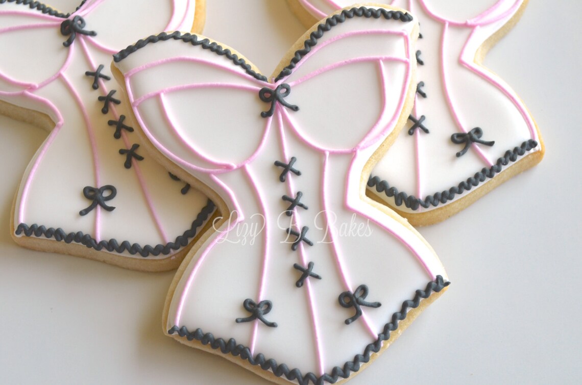 12 Corset Cookies - Etsy
