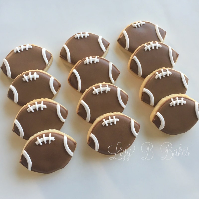Football Cookie - Etsy