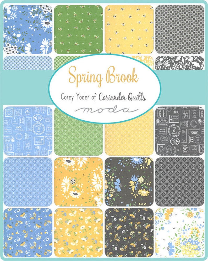 Spring Brook by Corey Yoder for Moda Fabrics (29111-11) - Etsy