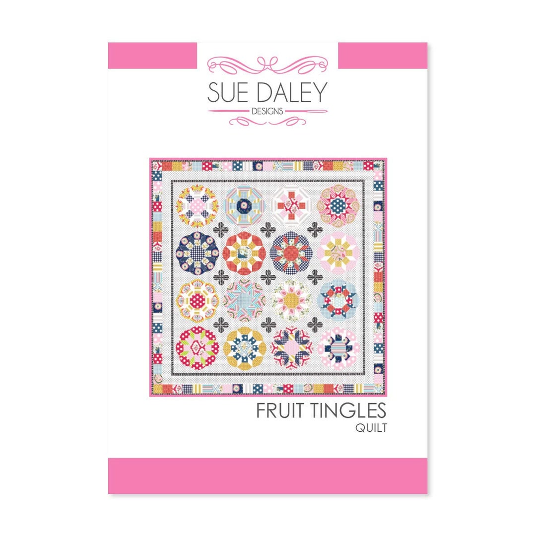 Fruit Tingles Quilt Pattern, Papers & Templates - Etsy