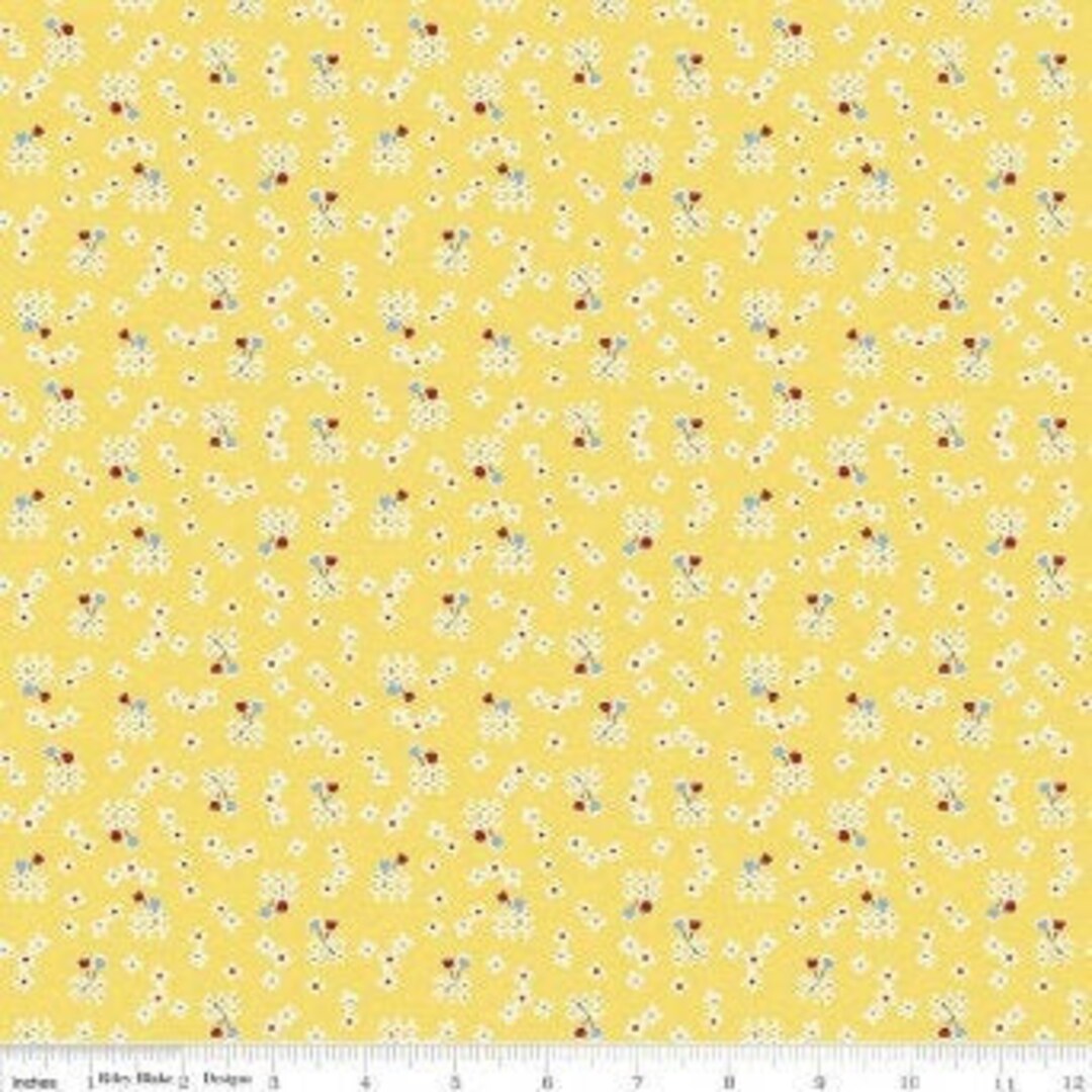 Toy Chest 2 by Penny Rose Studio for Penny Rose Fabrics - Floral Yellow ...