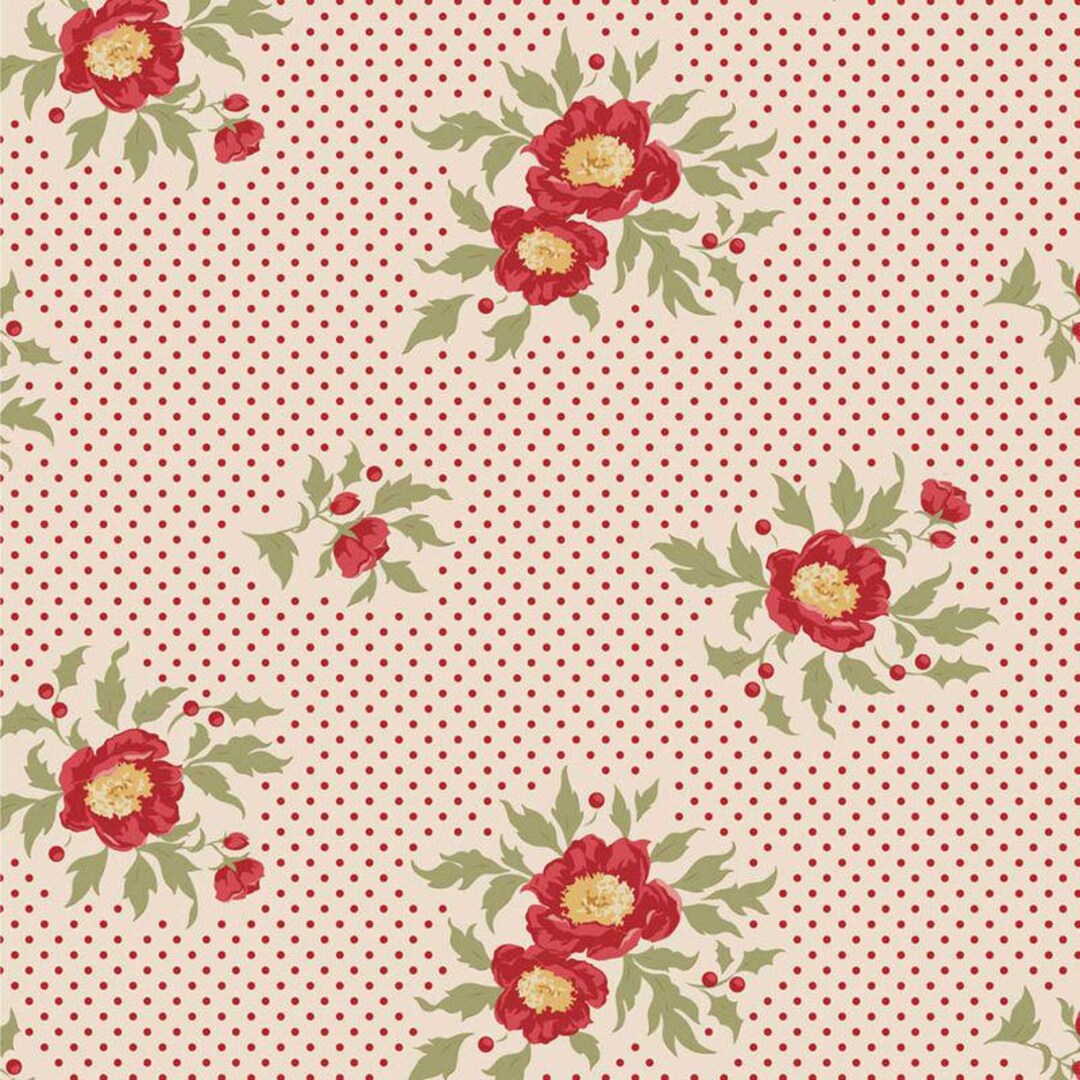 Merry Little Christmas by Tone Finnanger for Tilda - Joy Cream (100638 ...