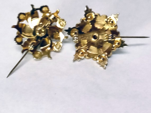 Coro 1940s Set of Vintage Scatter Pins - Gem