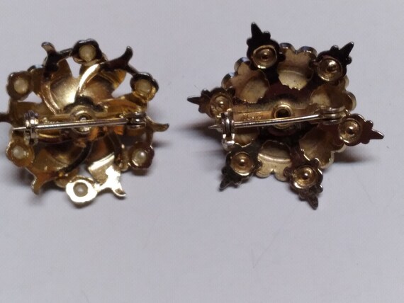 Coro 1940s Set of Vintage Scatter Pins - Gem