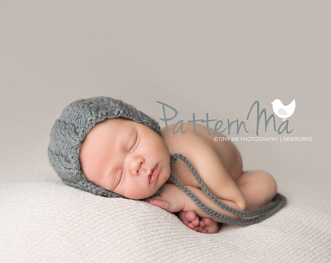 Knit Bonnet Pattern Cable Bonnet Cabled 30 - Etsy