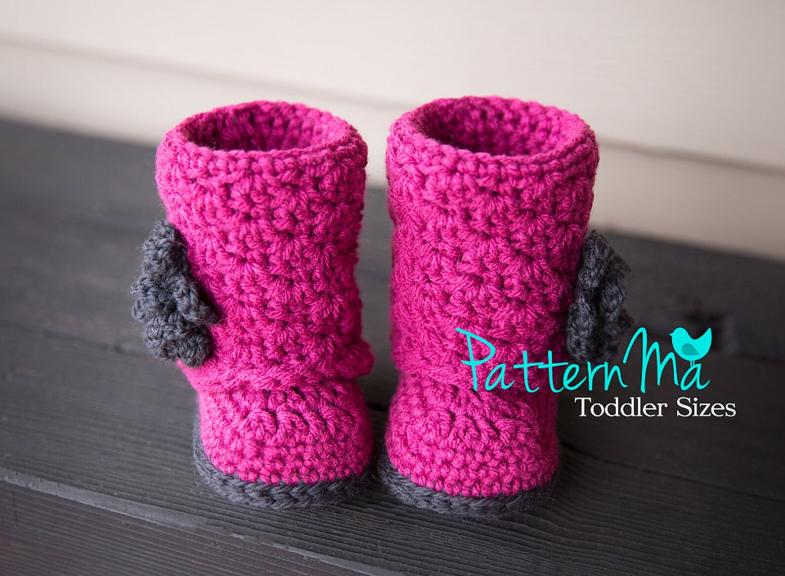 Crochet Toddler Boot Pattern PDF - Etsy