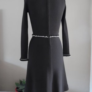 Vintage 1960s Crissa Linea Italiana Made in Italy Wool Woolmark Label ...