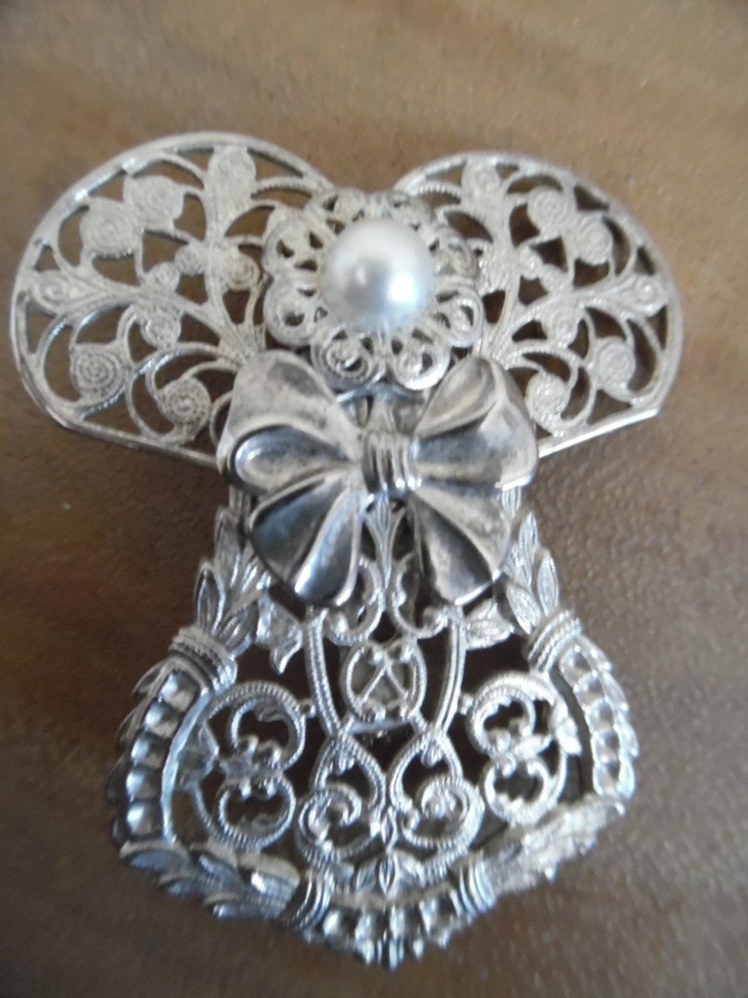 Vintage 1996 Jane Davis Signed Angel Brooch Jane Davis Angel Pin AOL ...