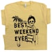 Best Weekend Ever T Shirt Beach Theme Shirt for Men Women Vintage Retro ...