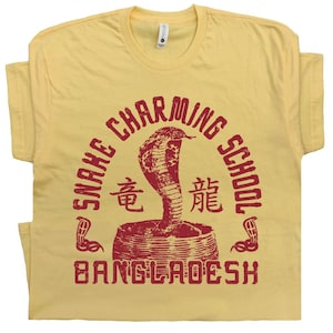 Snake Charming Shirt Cobra Snake T Shirt Bangladesh Shirt Funny Vintage ...