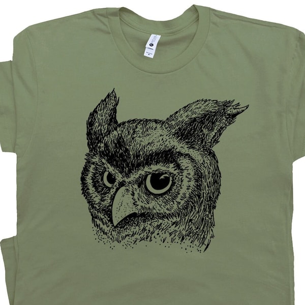 Owl T Shirt - Etsy