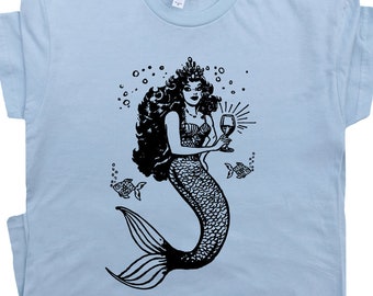Mermaid T Shirt | Etsy