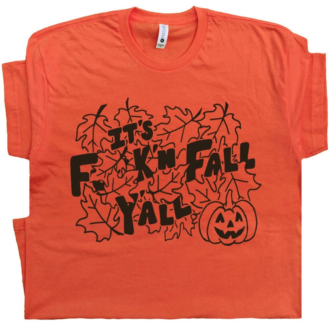It's Fall Ya'll Shirt Halloween Shirts Cute Fall Shirts for Women Men ...