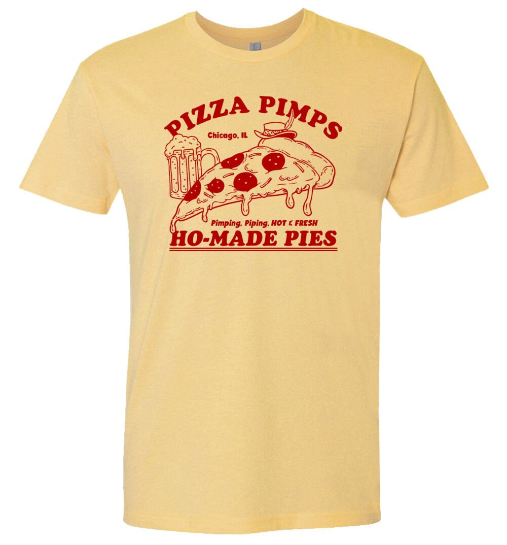 Funny Pizza Shirt Cool Pizza Restaurant Shirt Retro Pizza T Shirt ...