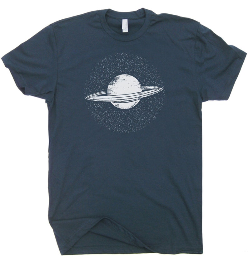 Saturn T Shirt Planet Saturn Shirt Vintage Nasa Shirts Solar System ...
