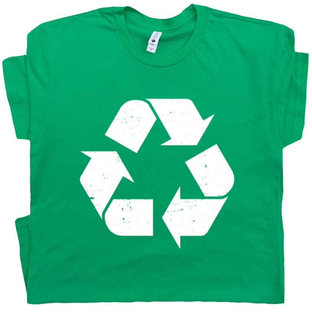 Recycle T Shirt Recycling Logo T Shirt Vintage Recycle Symbol Graphic ...