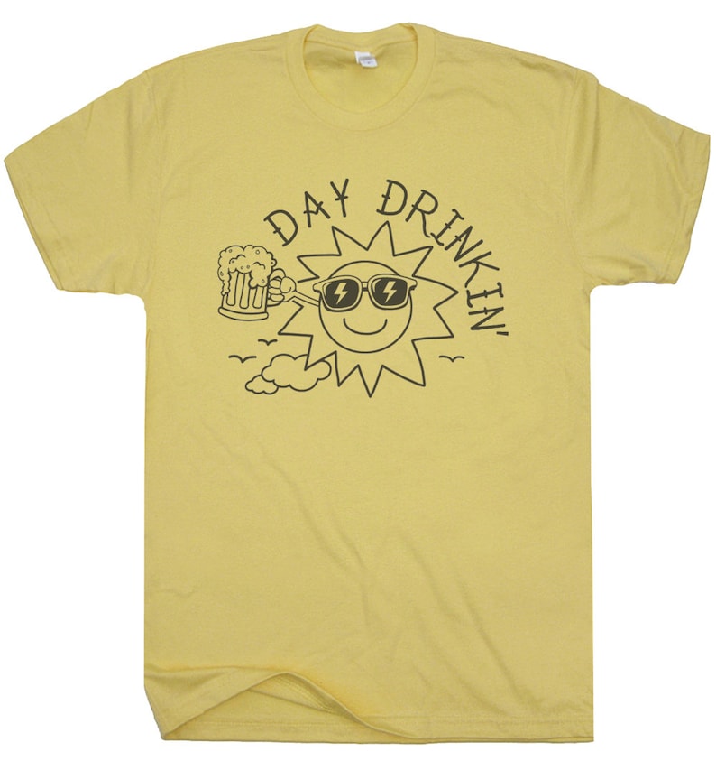 Funny Beer T Shirt Vintage Beer Shirt Day Drinking T Shirt Etsy