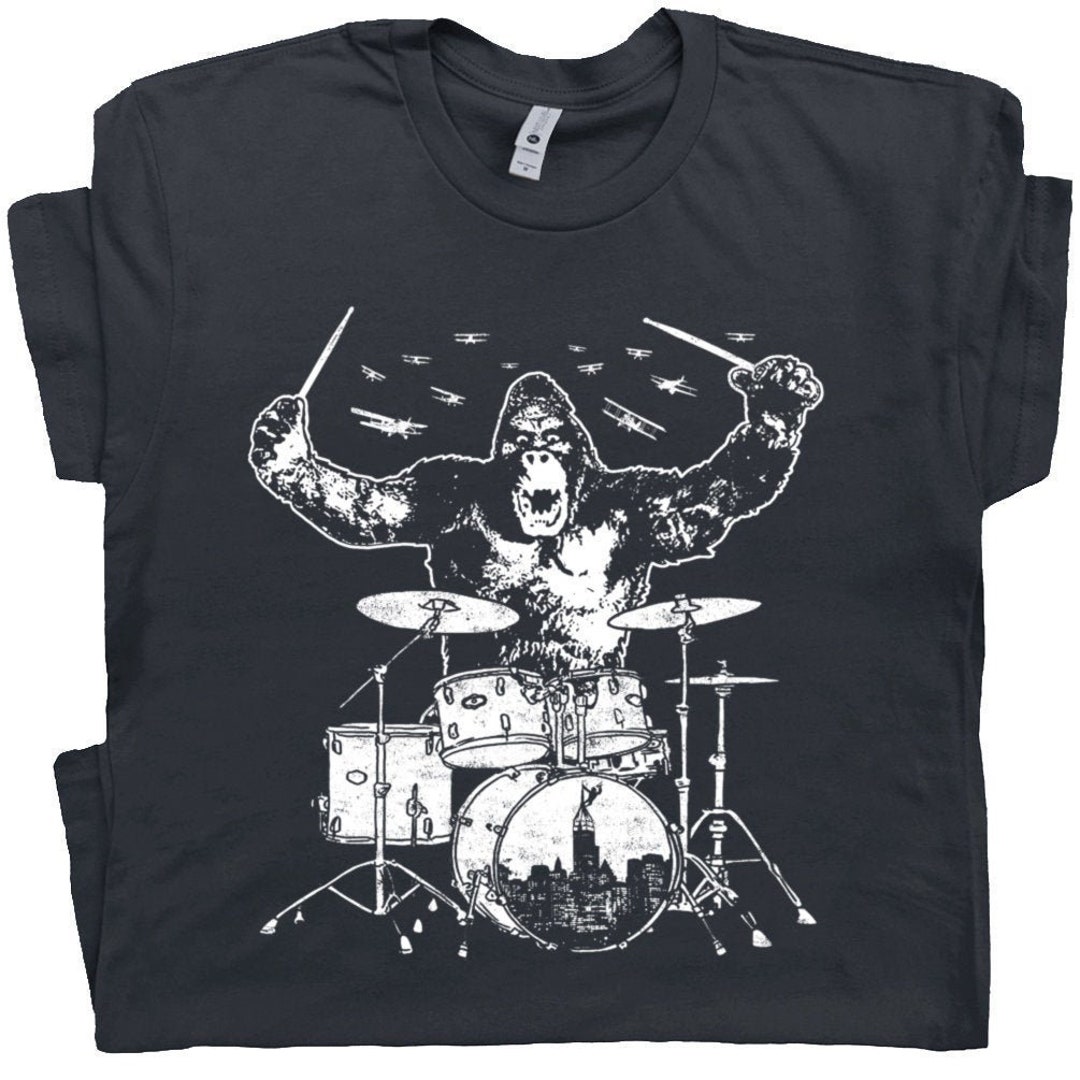 Drum T Shirt Cool T Shirt Drumming Shirt Drummer Tee Drums Set T Shirt ...