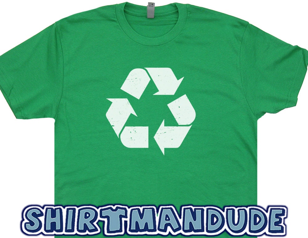 Recycle T Shirt Recycling Logo T Shirt Recycle Symbol Shirt | Etsy
